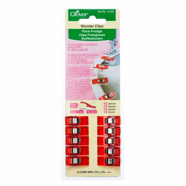 Clover Wonder Clips - Red – linapatchwork
