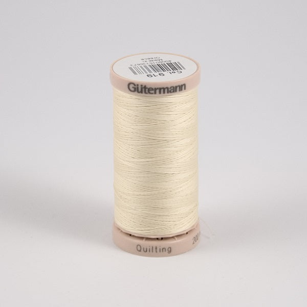 Gutermann Hand Quilting Thread #919 Cream – linapatchwork